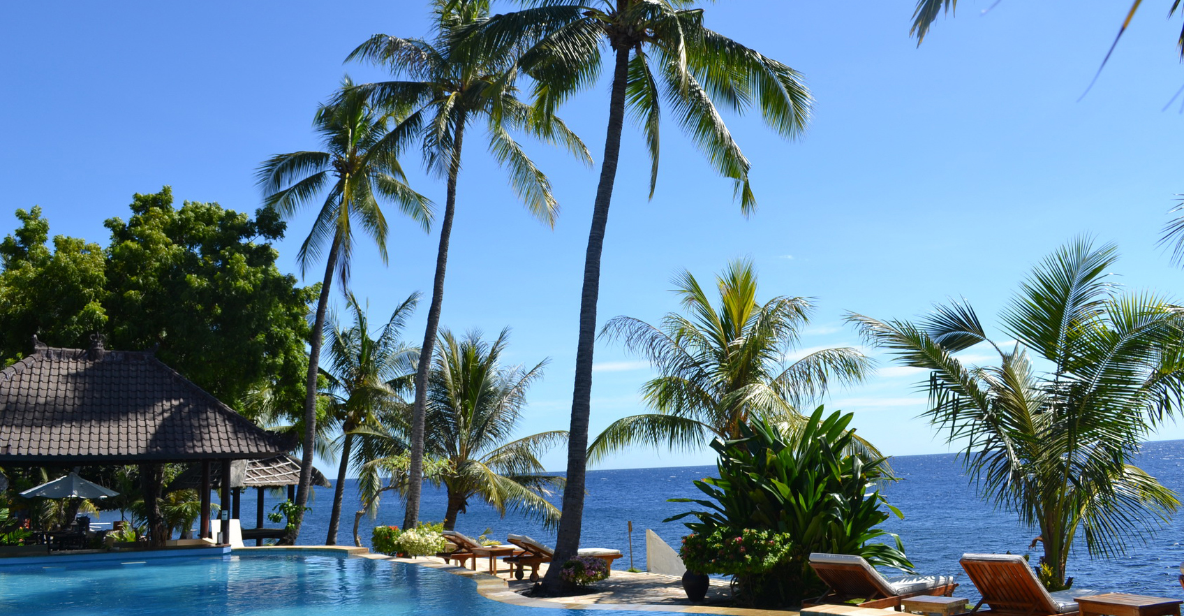 Bali – Relax Bali – bazén s pohledem na moře